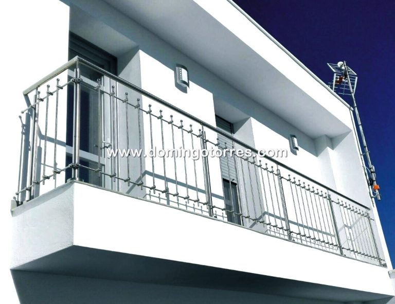 Balcón de acero inoxidable con barrotes Nº8023 - Forja Domingo Torres S ...